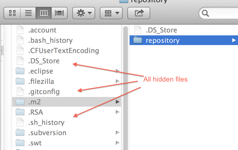 Mac Os X Tips How To Show Hide Hidden Files In Finder