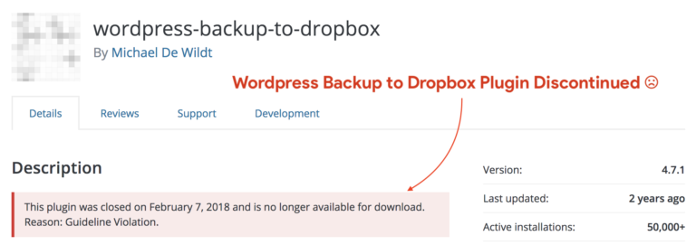 Wordpress Backup To Dropbox Wp2db Backup Directory Is Not Secure Fixed • Crunchify