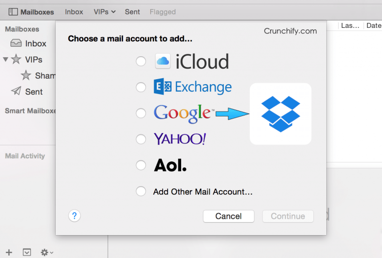 How to Backup Mac OSX Mail App, GMail & GSuite Application Data to Dropbox? • Crunchify