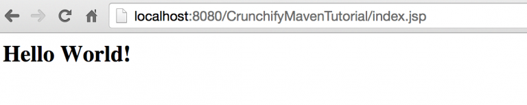 How to Create Dynamic Web Project using Maven in Eclipse? • Crunchify