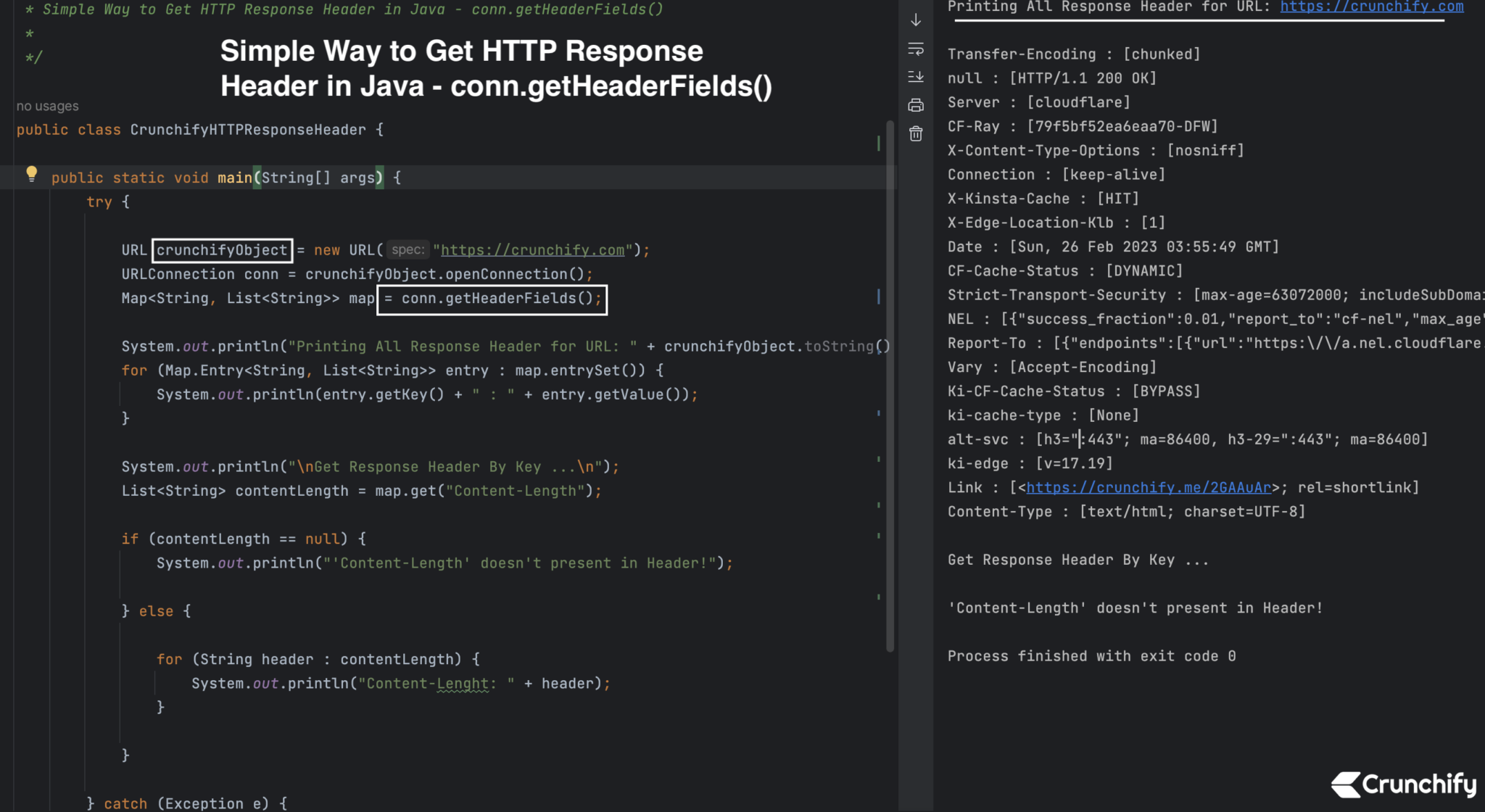 HTTP Response Header Retrieval Simple Way To Get HTTP Response Header