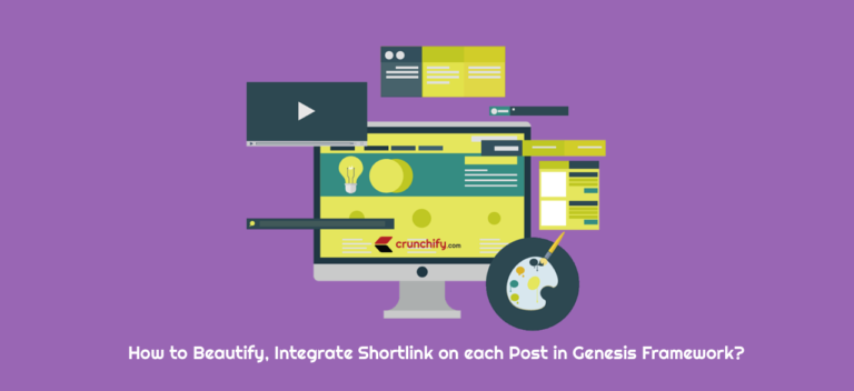 How to Beautify and Integrate Bitly Shortlink on each Post in Genesis Framework? • Crunchify