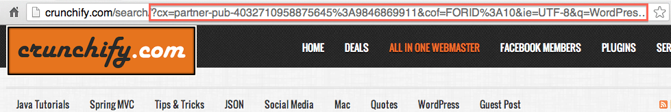 WordPress How To Remove Extra Query Parameters From URLs Crunchify