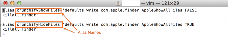 How to Show Hidden Files in Finder Window and Create Alias Shortcut on MacOS? • Crunchify