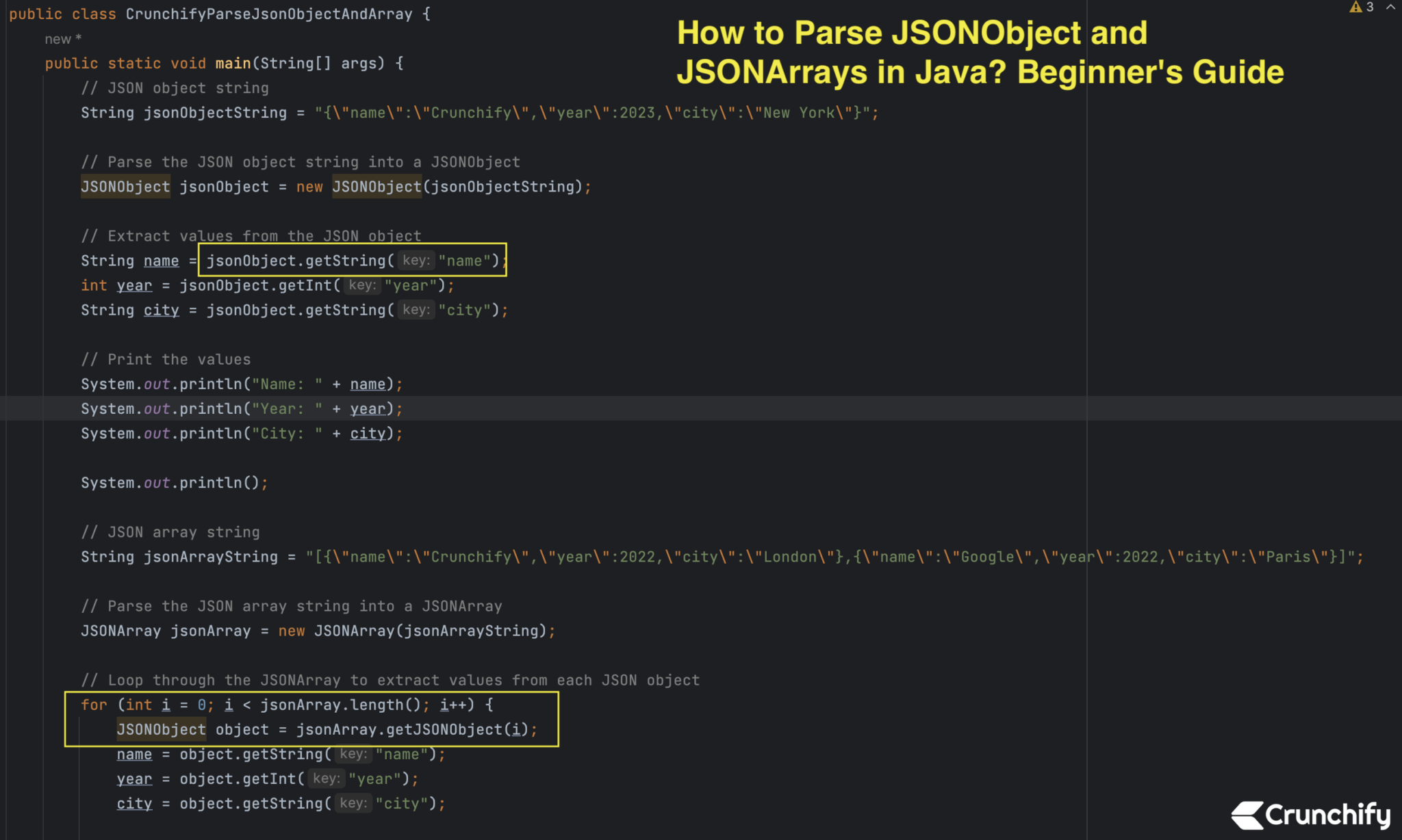 How To Parse JSONObject And JSONArrays In Java Beginner s Guide