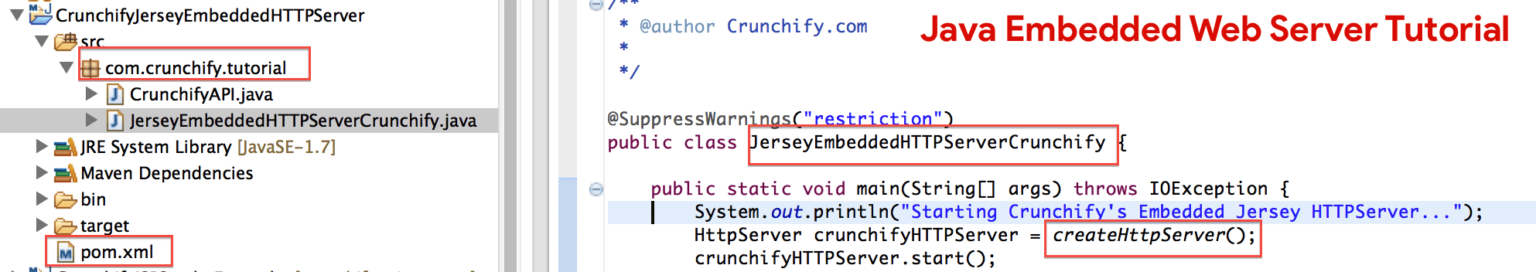 Embedded Web Server Tutorial: How to Start Embedded HTTP Jersey server ...