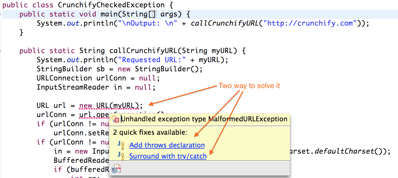 Better Understanding On Checked Vs Unchecked Exceptions How To