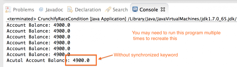 Have you noticed Race Condition in Java Multi-threading Concurrency ...