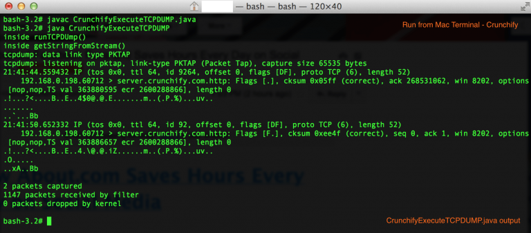 How to Execute tcpdump Linux Command using Java Process Class and ...