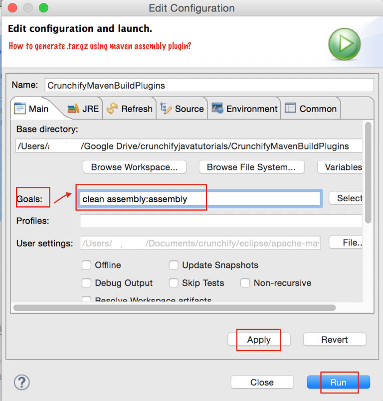 In Java How To Create Jar Targz Zip Archive File Using Maven Assembly Plugin Maven And