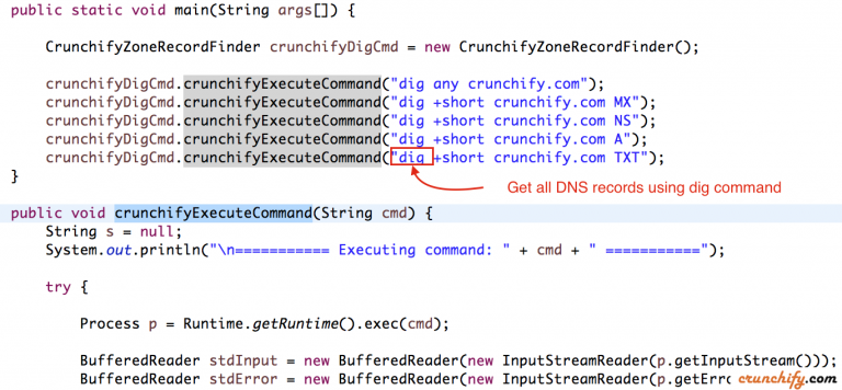 Best way to get any Domain's Zone Records, MX and Name Server in Java ...