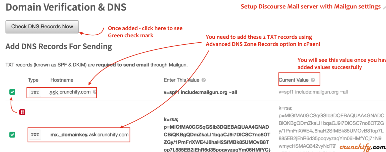 How to configure Mailgun Email Server on Discourse Forum correct way ...