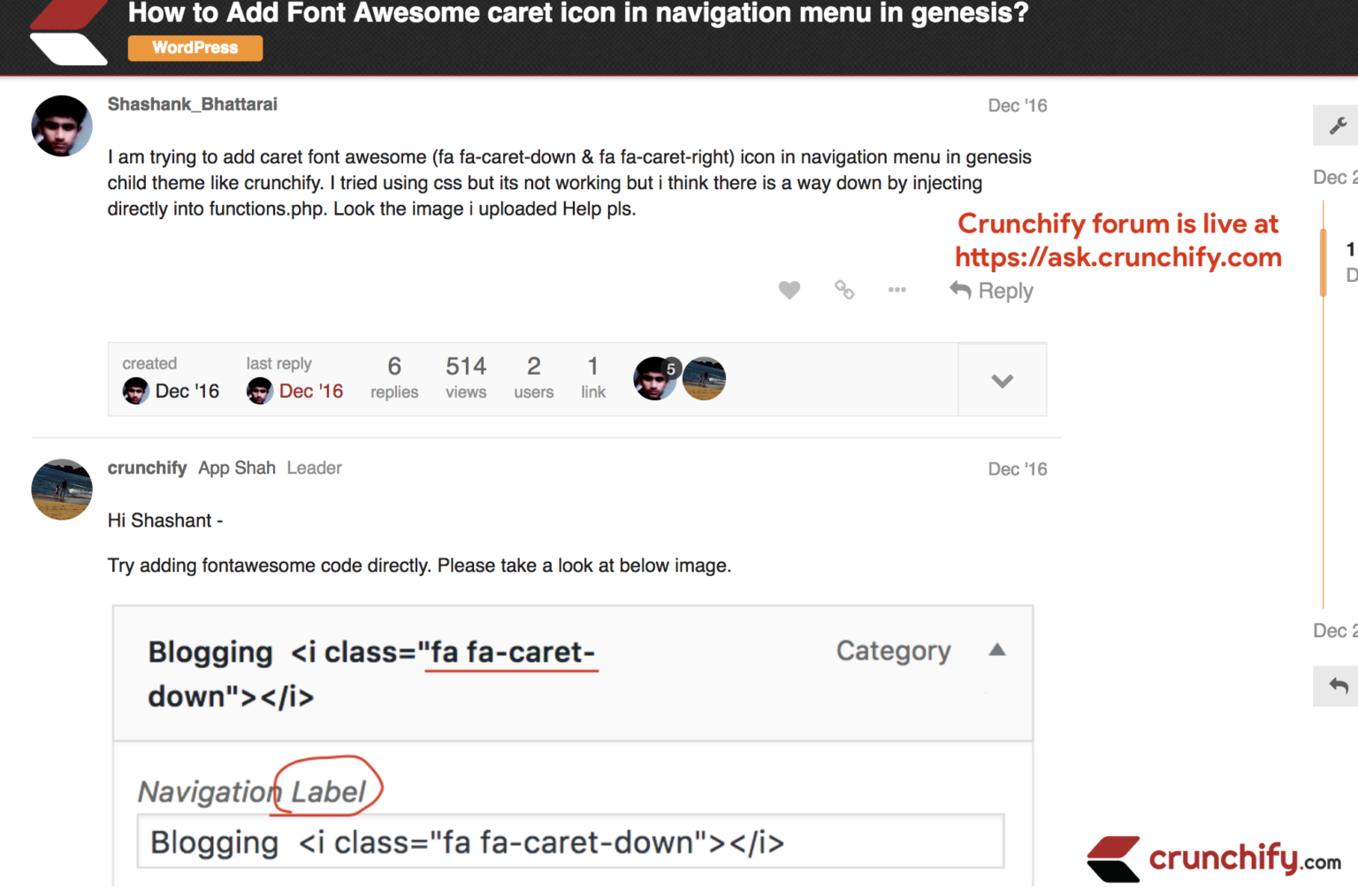 Get help, Give help & Get Discovered - Crunchify forum is live on ask ...