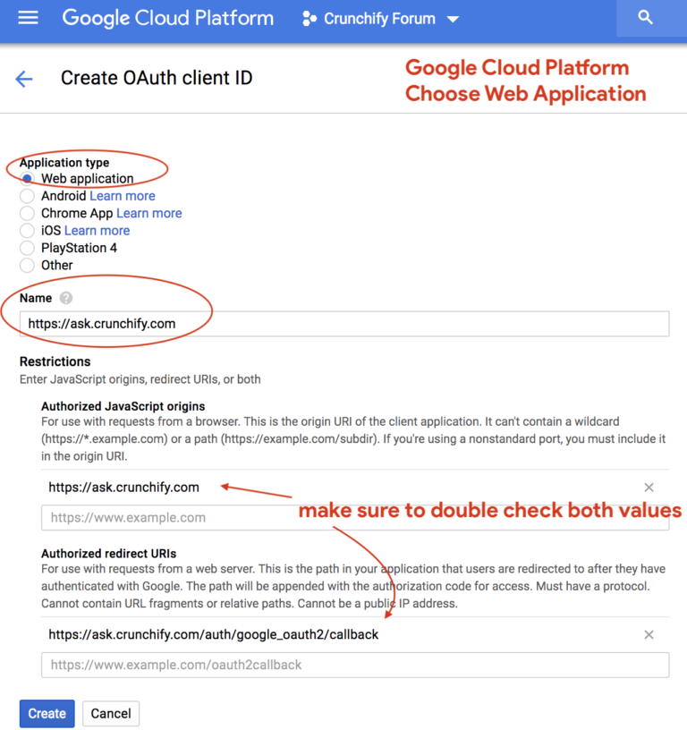 How to Setup Google OAuth2 Login to Discourse Forum? Google Cloud ...