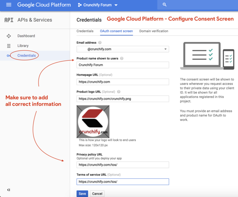How to Setup Google OAuth2 Login to Discourse Forum? Google Cloud ...