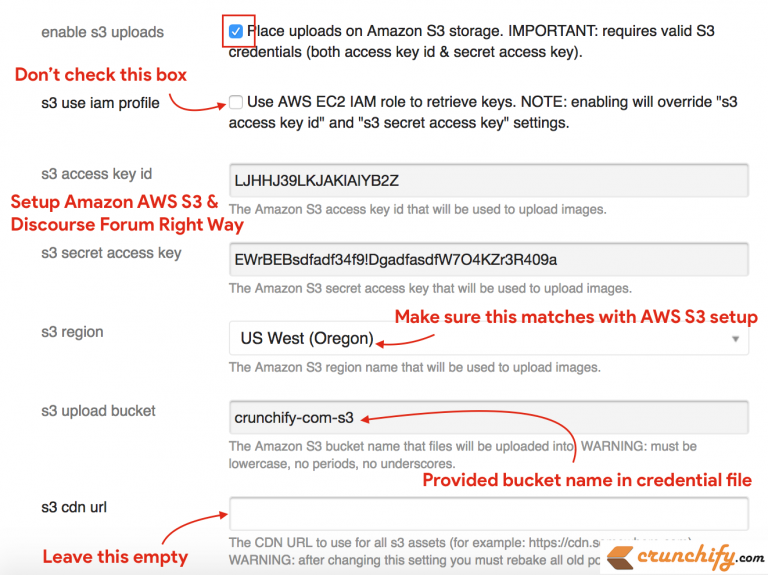 How to Setup Amazon S3 Correct Way for Your Discourse Forum - Setup Auto Image and Backup Upload ...