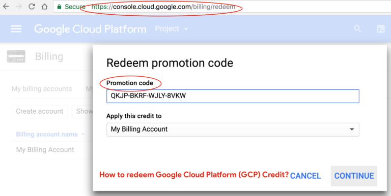How to redeem Google Cloud Platform (GCP) Credit in Admin Console ...