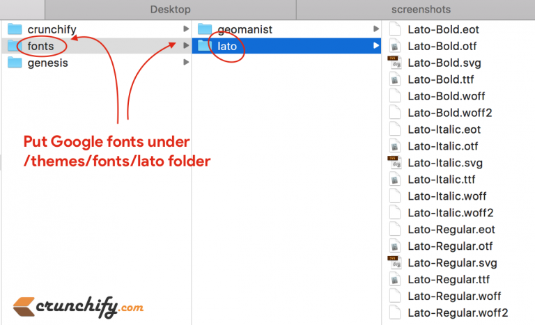 How to Load WordPress Fonts locally rather making call to Google's ...