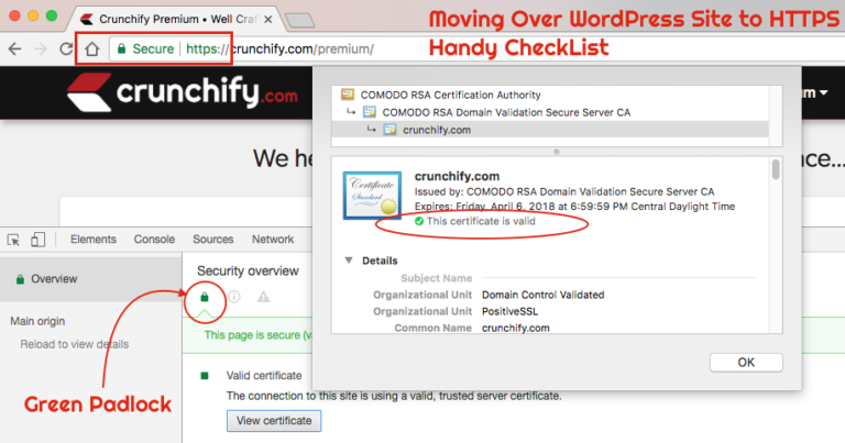 Moving to HTTPs on WordPress - How to Add SSL and HTTPS in WordPress? • Crunchify