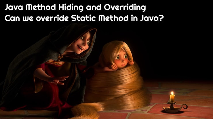 Java Method Hiding And Overriding Override Static Method In Java Crunchify