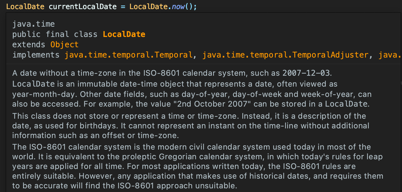 Java LocalDate LocalDateTime ZonedDateTime Calendar And Date 
