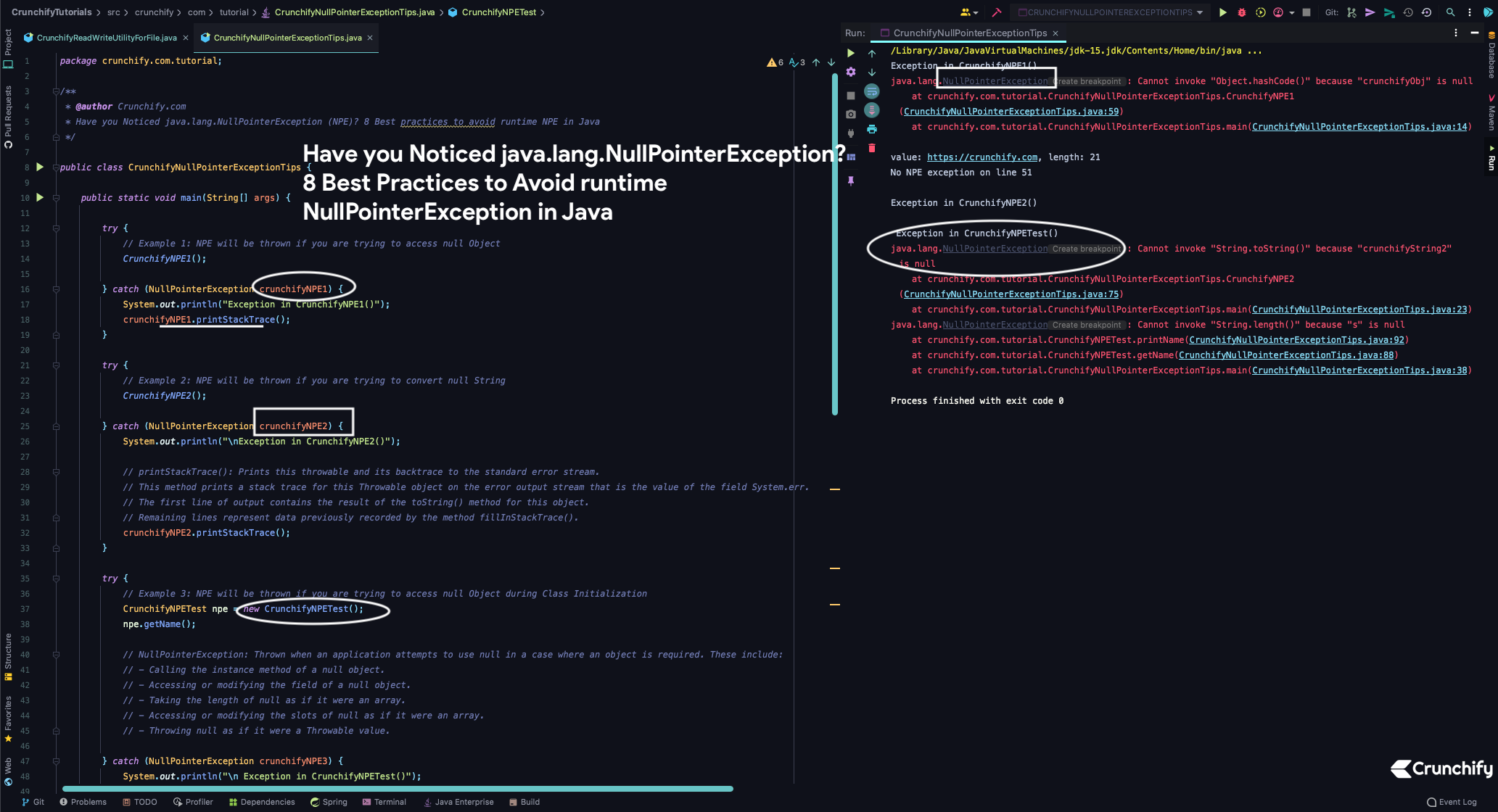 Have You Noticed Java lang NullPointerException NPE 8 Best Practices 