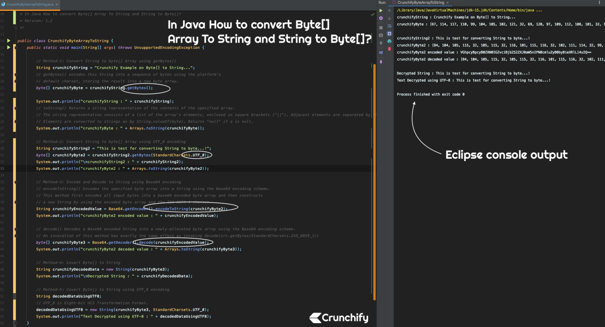 In Java How To Convert Byte Array To String And String To Byte 