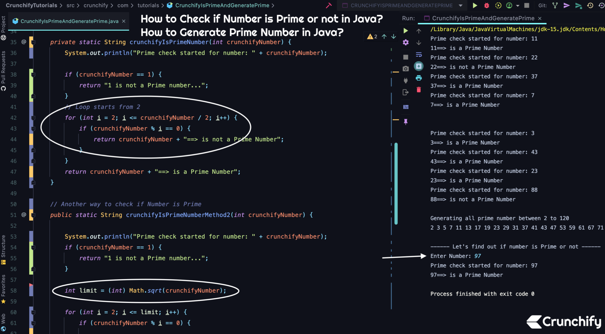 How To Check If Number Is Prime Or Not In Java How To Generate And