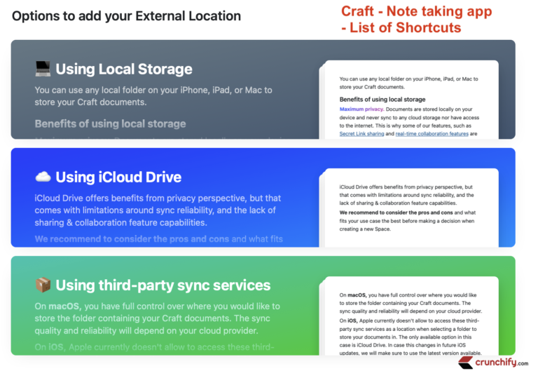 Craft - The Best Modern Note-Taking App in the Market • Crunchify