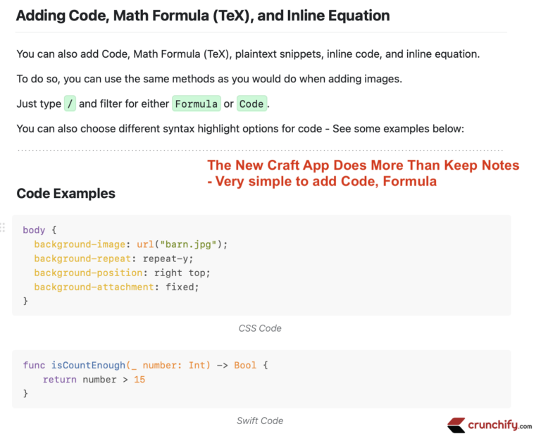 Craft - The Best Modern Note-Taking App in the Market • Crunchify
