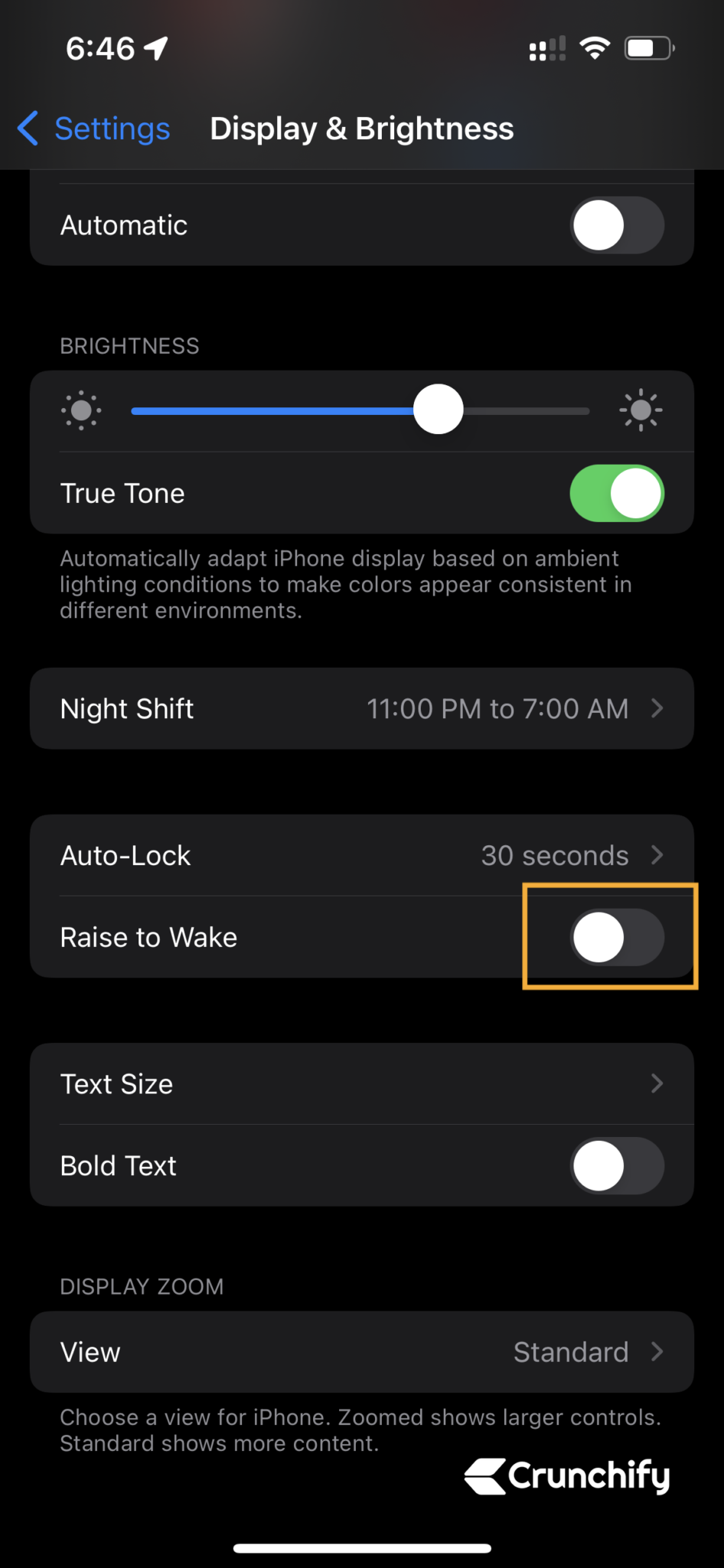 10 iPhone iOS Settings You Need To Turn Off Now! • Crunchify