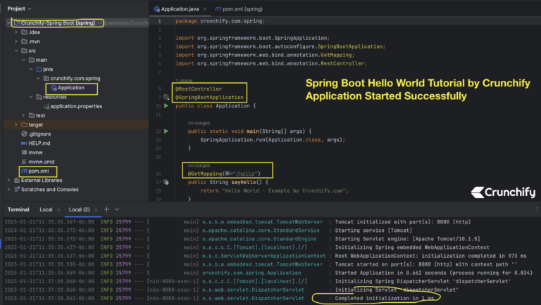 How to create 1st Web based Spring Boot HelloWorld App in IntelliJ IDEA ...